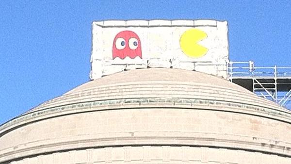 MIT Pac-Man Hack to the Great Dome, Photos - Boston Business Journal