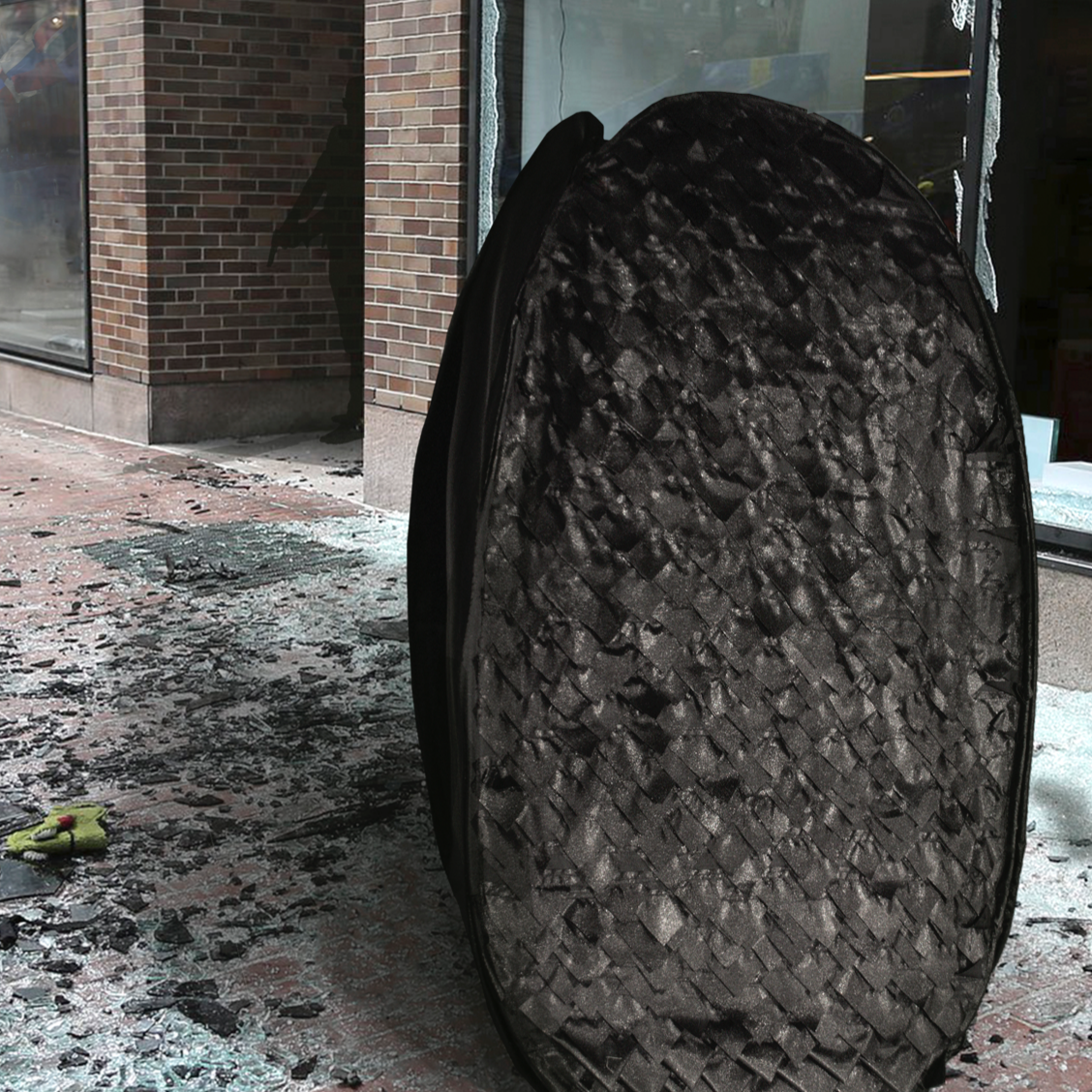 Wisconsin Inno - This Milwaukee Art Student Built a Pop-Up Kevlar Tent ...