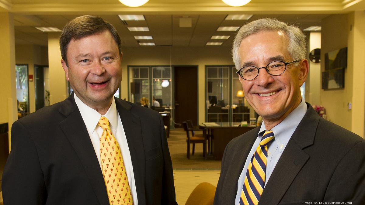 A leadership change at one of St. Louis’ oldest banks - Ron Barnes, Jim ...