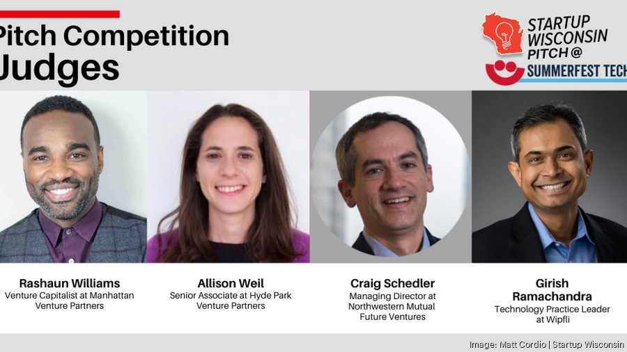 Judges, more details announced for Summerfest Tech pitch competition ...