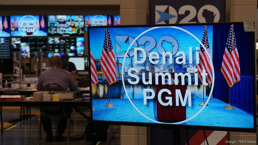First look at virtual DNC setup inside the Wisconsin Center - Milwaukee ...