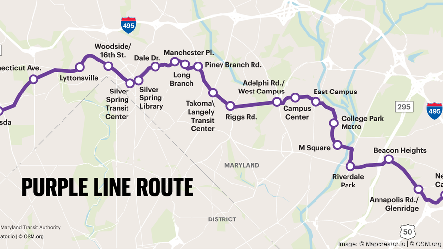 MDOT again denies it owes Purple Line builders $338 million ...