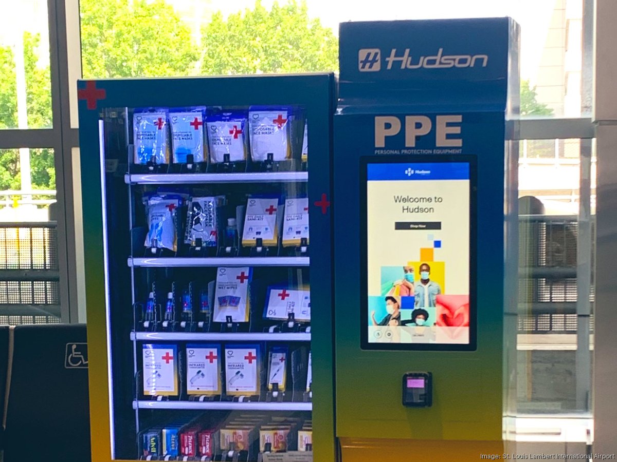 PPE Vending Machines Now Available At STL Louis Lambert, 45% OFF