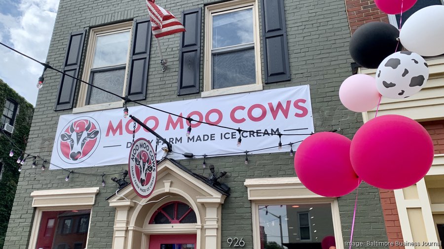 Baltimore's Federal Hill adds another ice cream shop, Moo Moo Cows ...