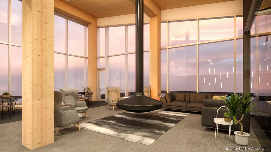 Ascent mass timber building reaches record-setting height with topping ...