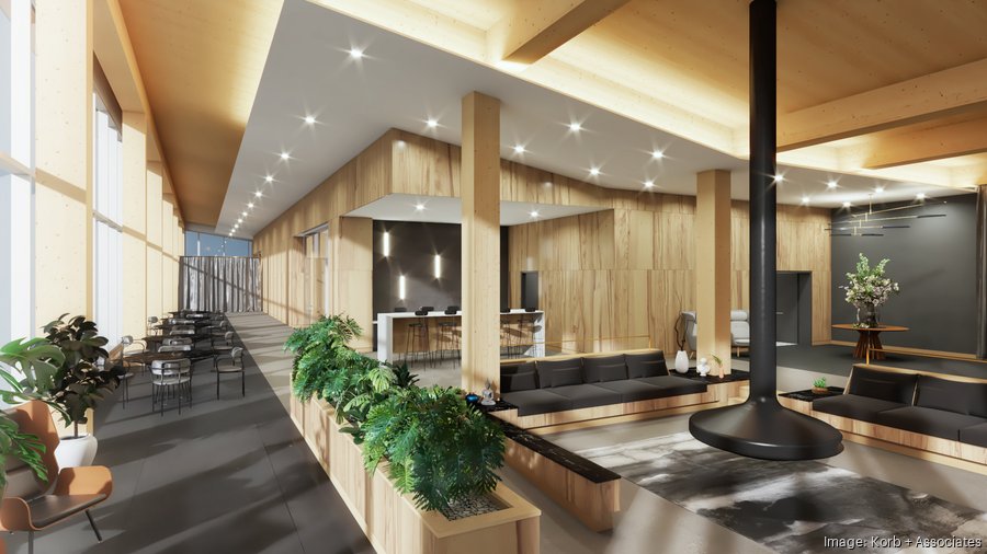 Ascent mass timber building reaches record-setting height with topping ...