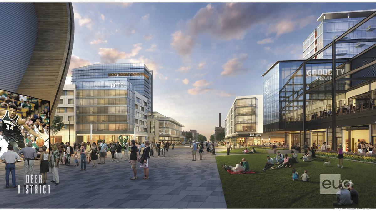 Milwaukee Bucks plan to develop 10-story commercial building in Deer ...