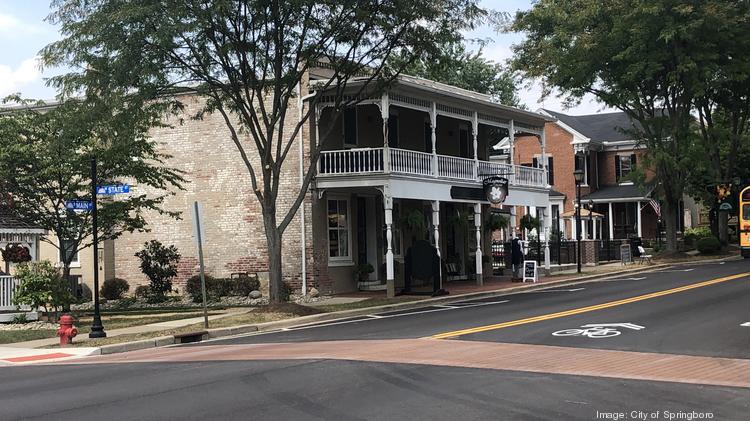 Historic downtown Springboro booms with new business - Dayton Business ...