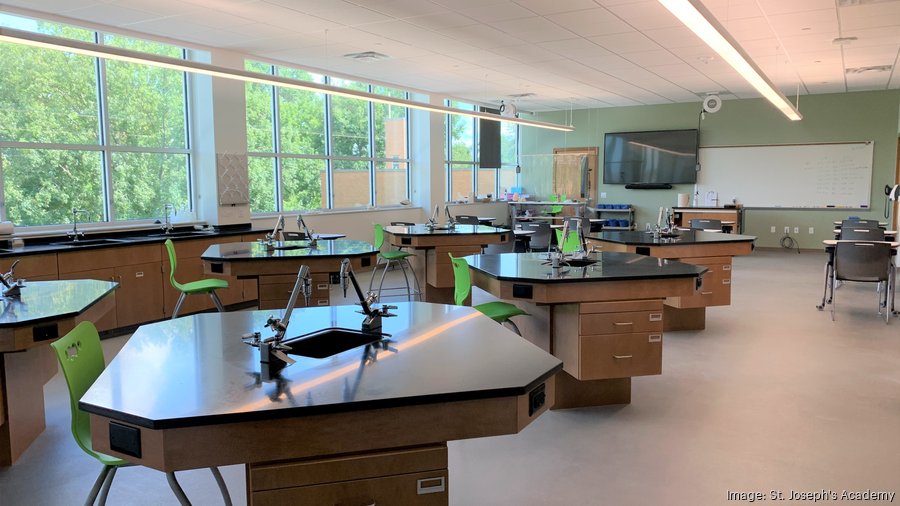 Inside the new Weidert Center for Integrated Science at St. Joseph's ...