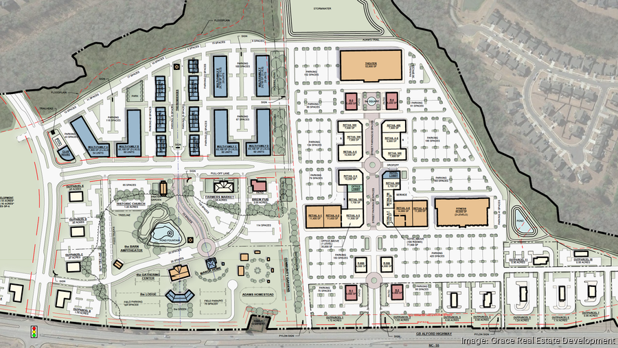Major development in Holly Springs maps retail, office, entertainment ...
