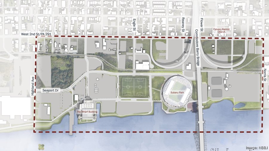 Chester unveils master plan for waterfront - Philadelphia Business Journal