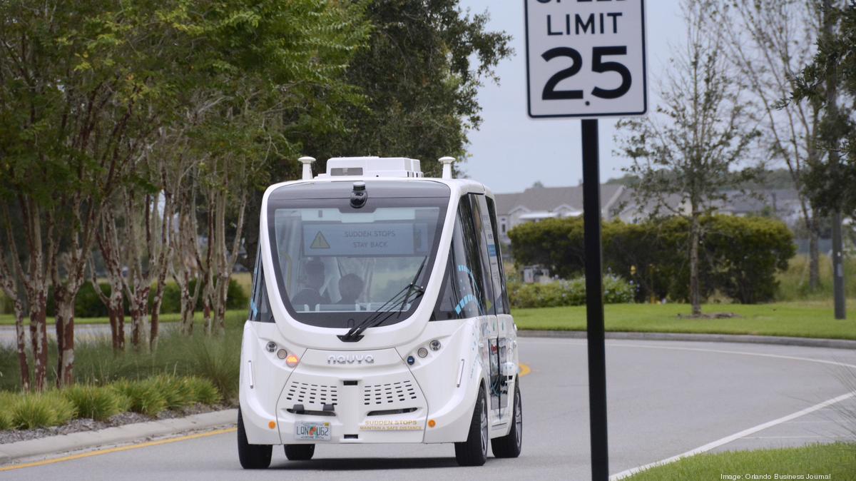 Florida tech company may use self-driving shuttles in downtown Orlando ...