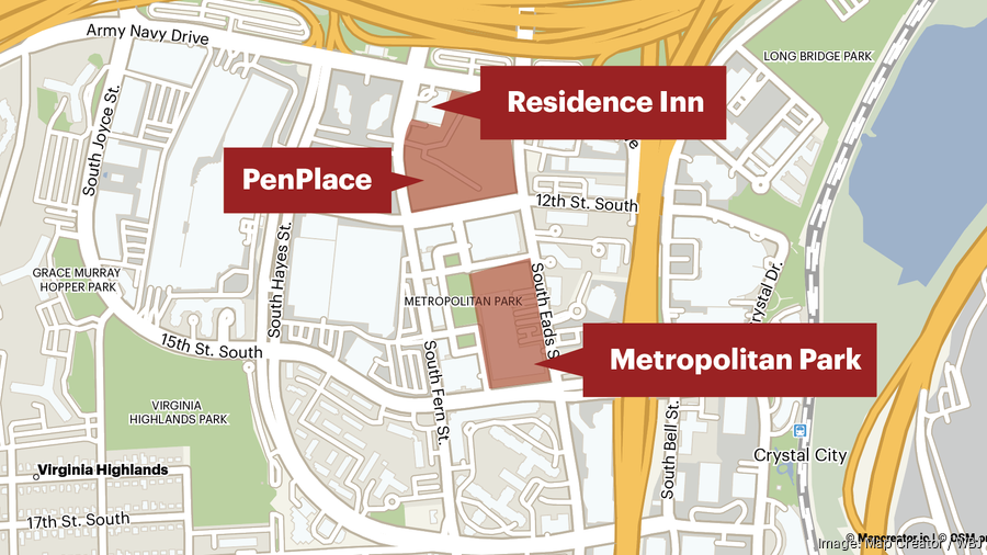 Amazon to expand HQ2, buys Pentagon City Residence Inn by Marriott ...