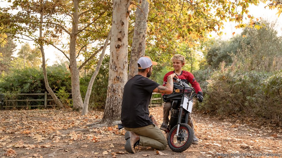 Indian's new eFTR Jr electric mini-motorcycle is designed for kids ...