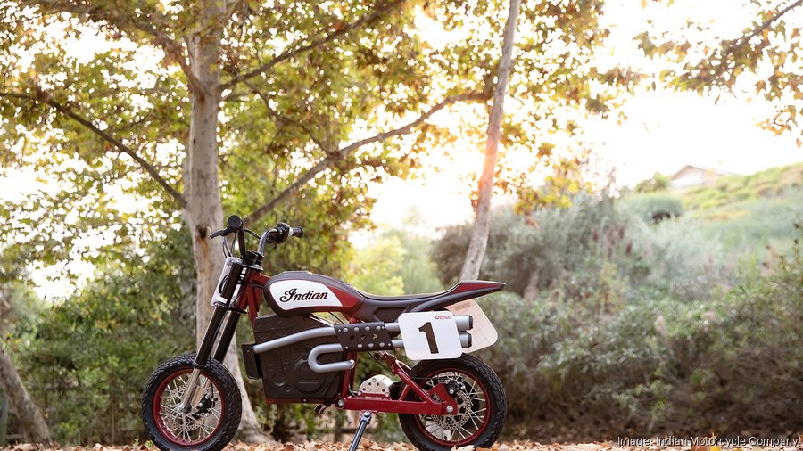 Indian's new eFTR Jr electric mini-motorcycle is designed for kids ...
