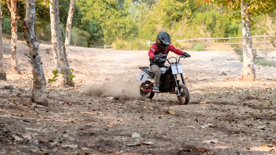 Indian's new eFTR Jr electric mini-motorcycle is designed for kids ...