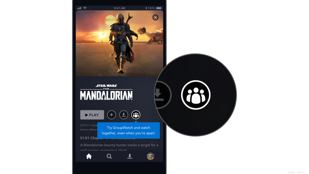 Disney+ launches GroupWatch co-viewing feature - L.A. Business First