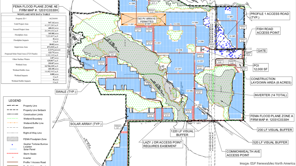 Site plans submitted for approval Tuesday show JEA is moving forward ...