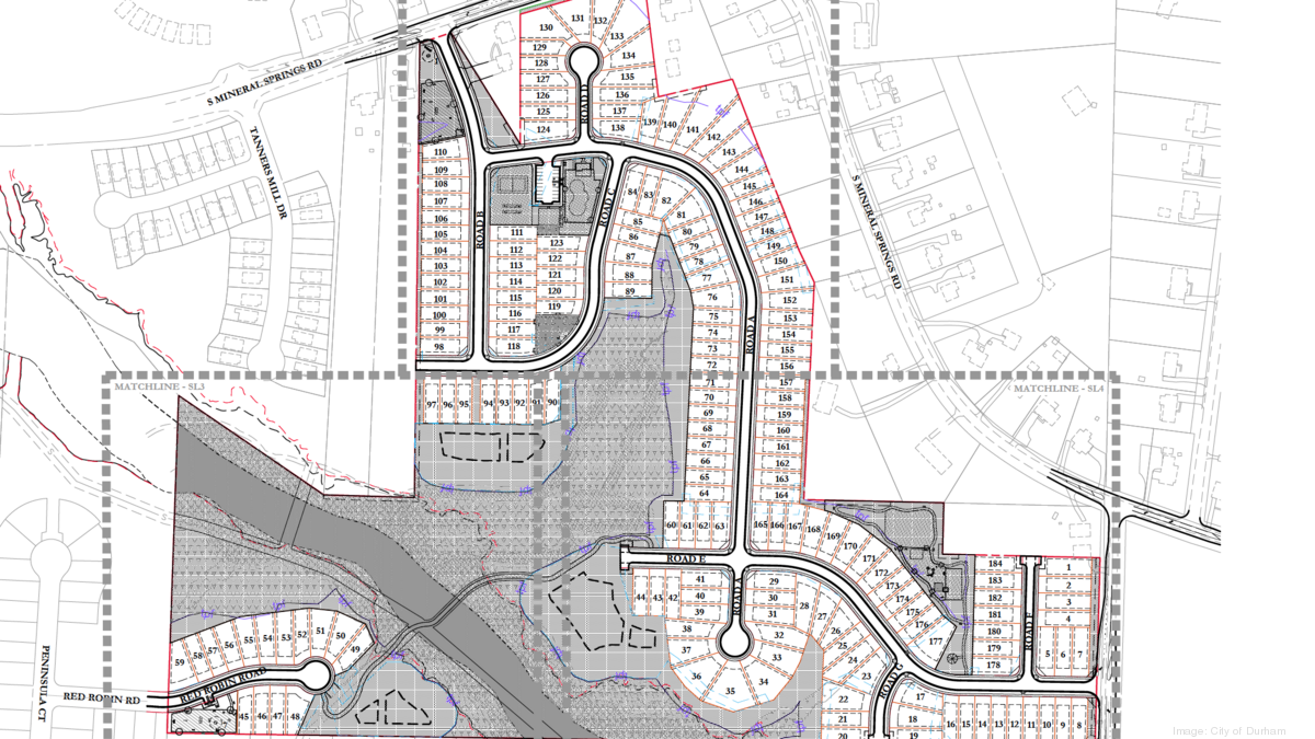 Engquist Development maps Durham for new subdivision with 180 homes ...