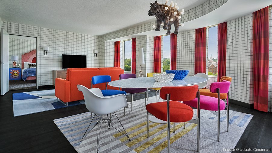 Graduate Cincinnati hotel brings the city into each room - Cincinnati ...