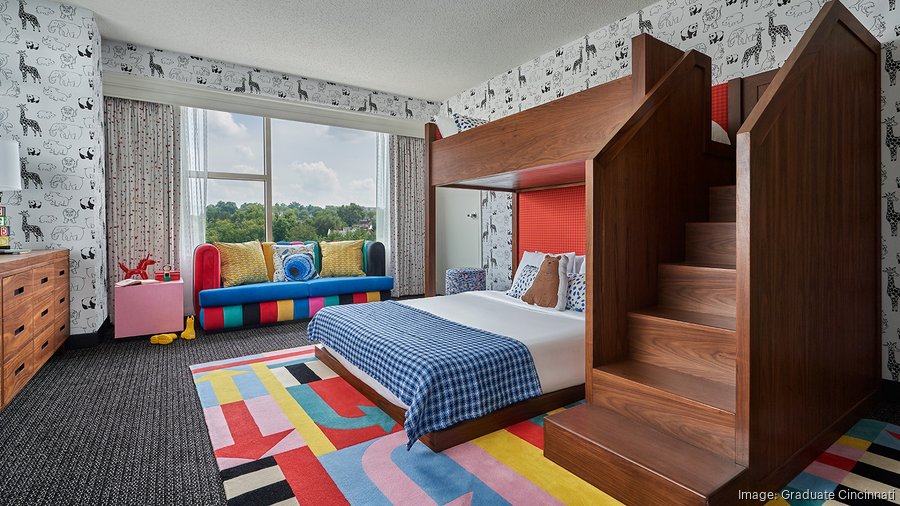 Graduate Cincinnati hotel brings the city into each room - Cincinnati ...