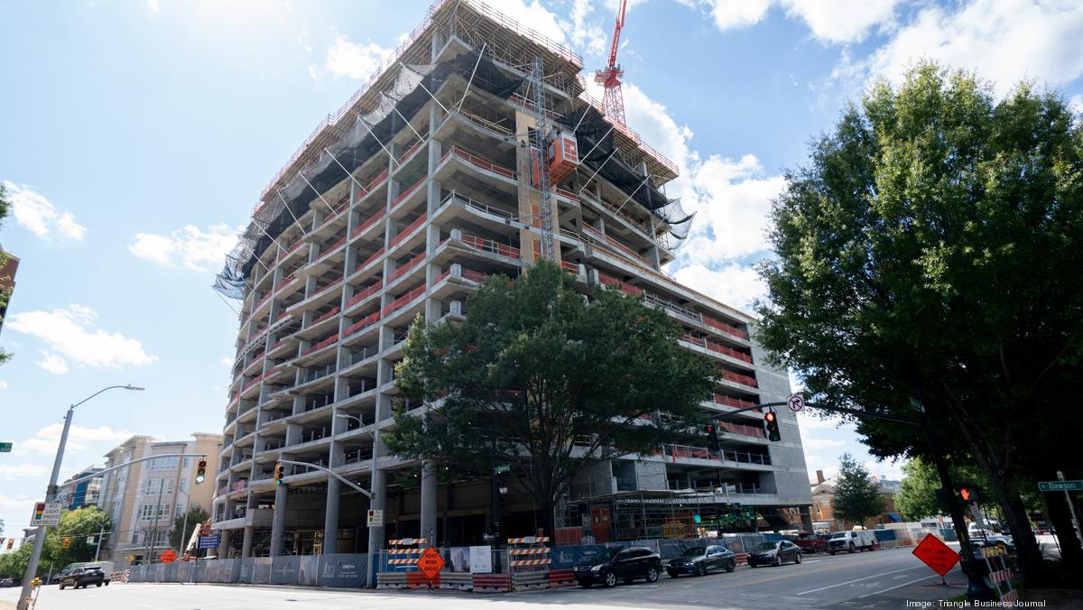 Sneak peek: First Raleigh Crossing tower takes shape downtown (Gallery ...