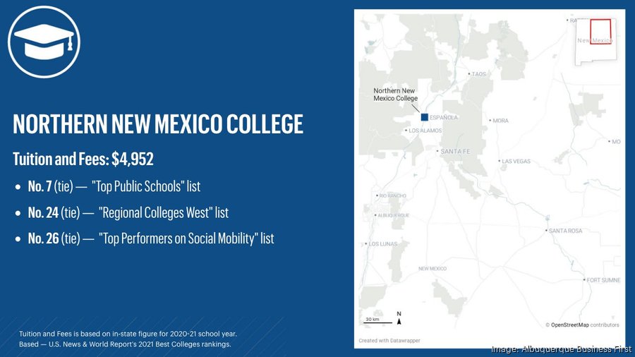 Ten New Mexico universities and colleges ranked on U.S. News & World ...