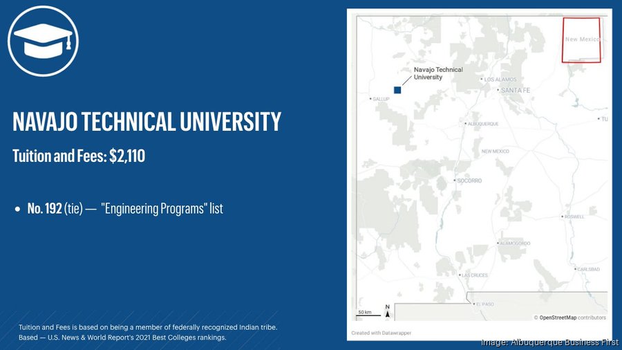 Ten New Mexico universities and colleges ranked on U.S. News & World ...
