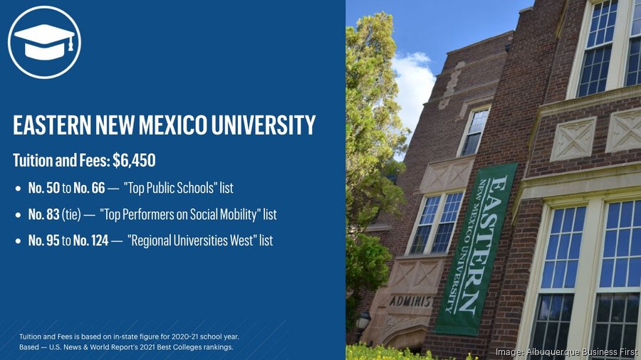 Ten New Mexico universities and colleges ranked on U.S. News & World ...