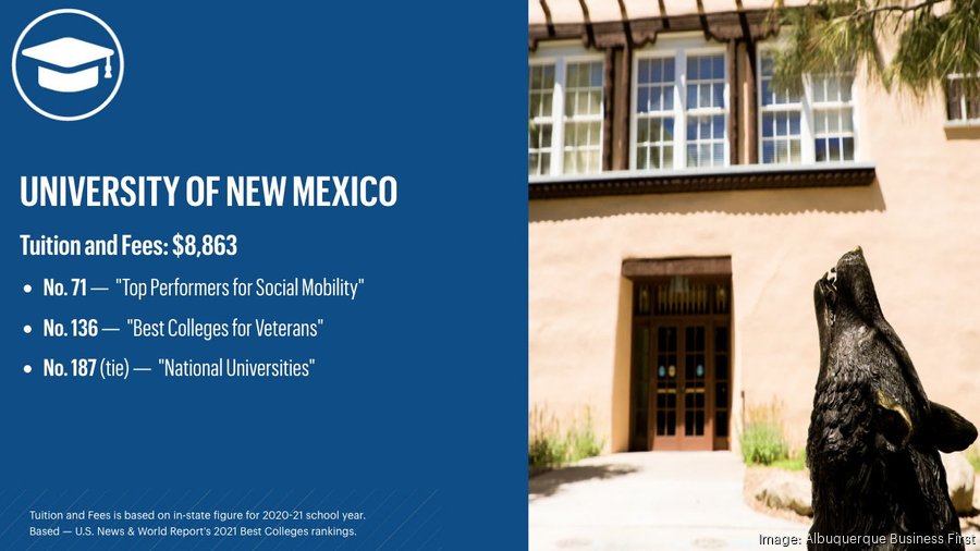 Ten New Mexico universities and colleges ranked on U.S. News & World ...