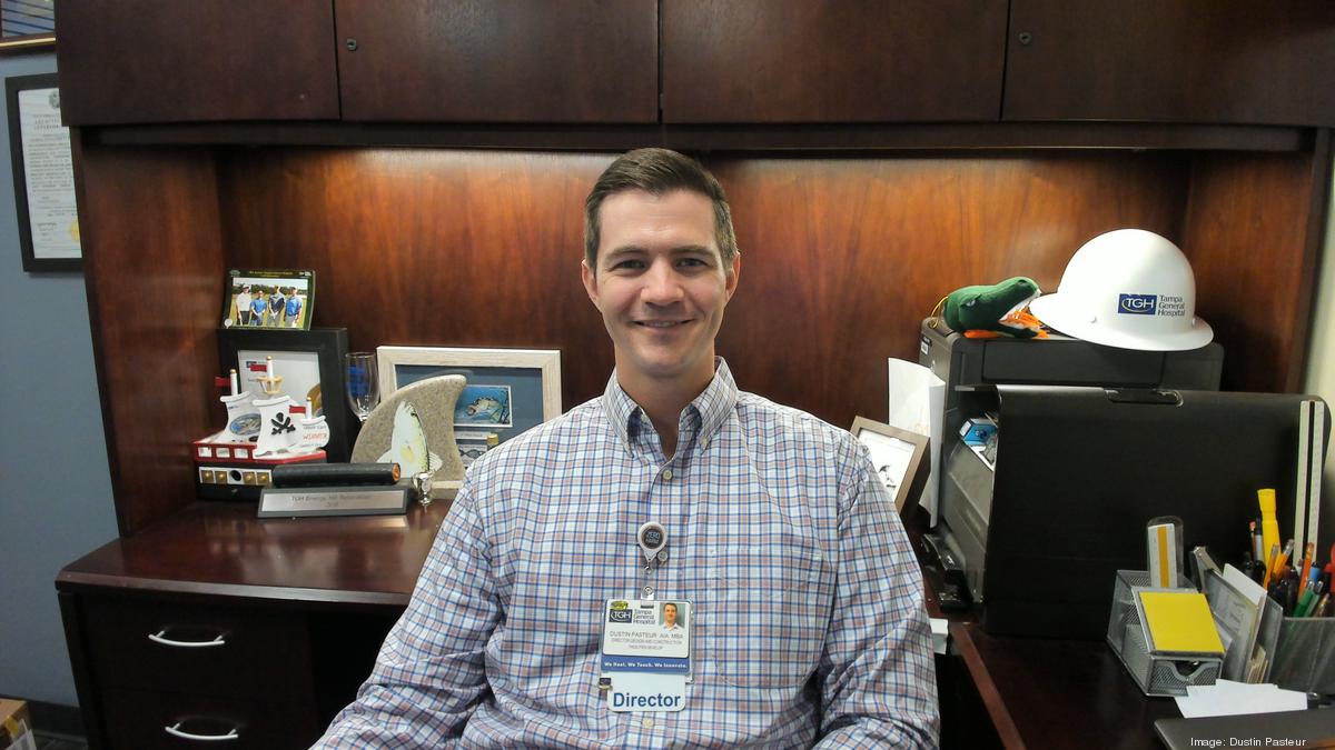 Dustin Pasteur, director of design and construction, Tampa General ...