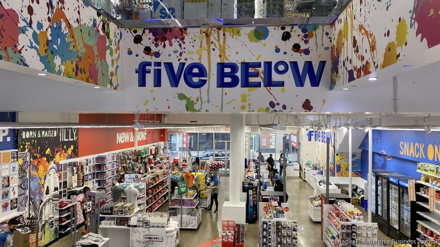 Five Below opens dozens of new stores, remodels others - Philadelphia ...