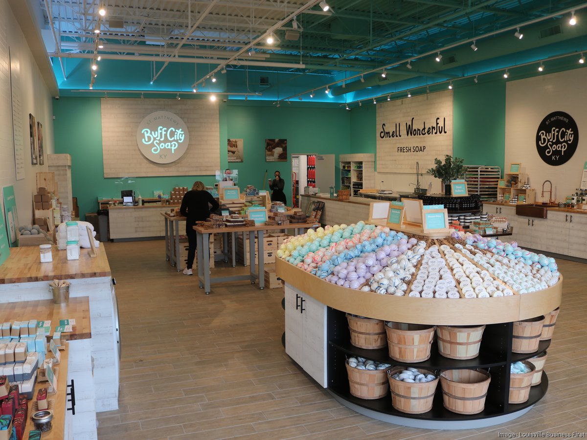 Look inside Buff City Soap s new store in Louisville s St. Matthews neighborhood Louisville Business First