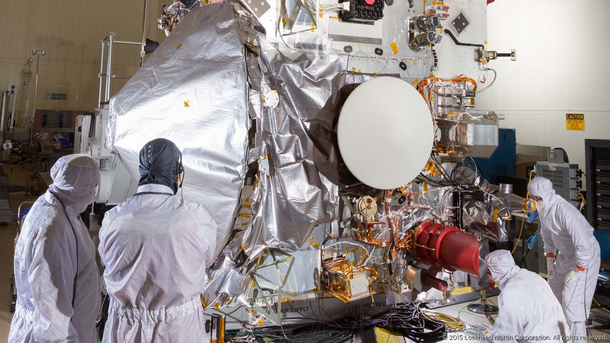Osiris-REx spacecraft, built by Colorado's Lockheed Martin Space ...