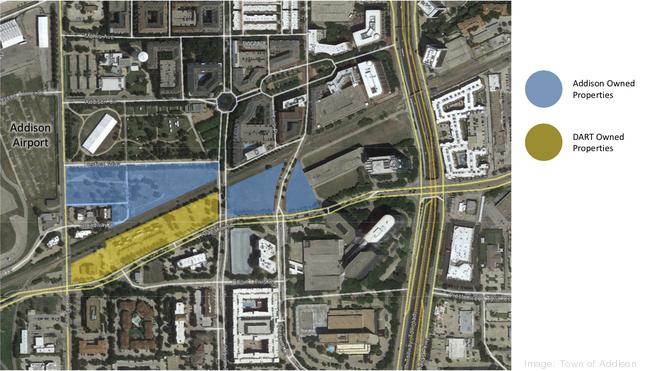 Developers wanted: Town of Addison offers 18 acres near new DART ...