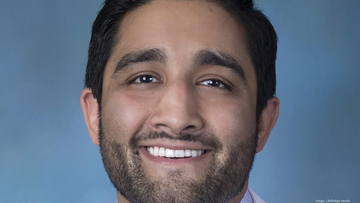 BBJ 40 Under 40: Dr. Neil Roy, LifeBridge Health - Baltimore Business ...
