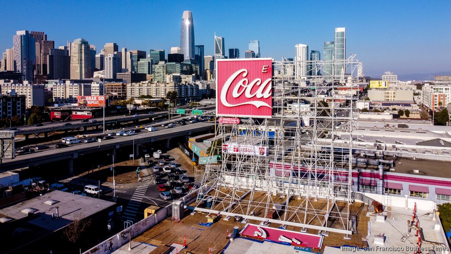 San Francisco's iconic Coca-Cola sign is gone, but billboard ...