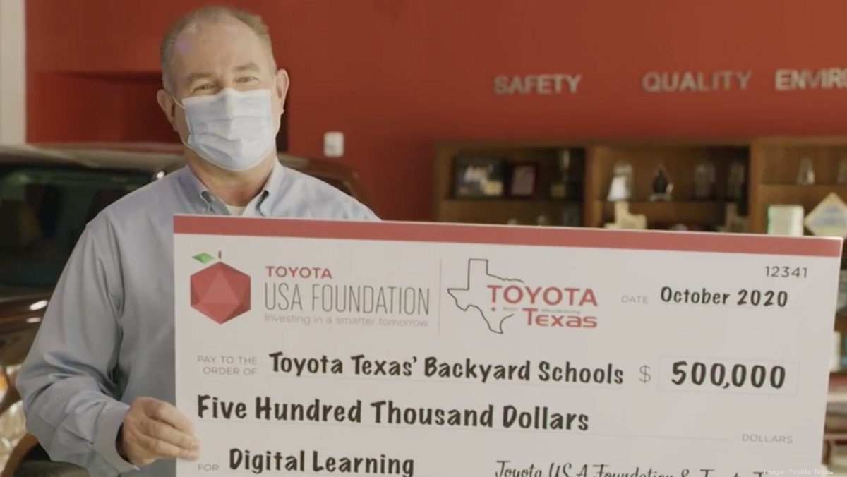 Toyota donates $500,000 to local school districts - San Antonio ...