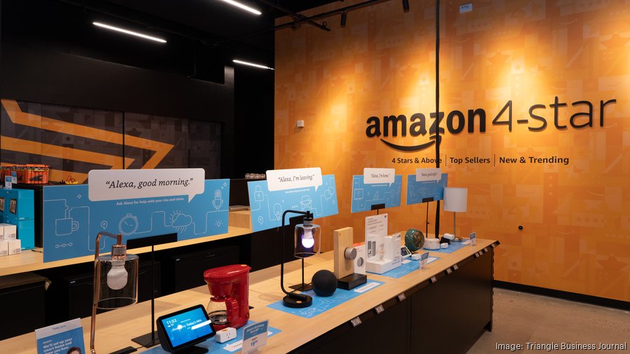PHOTOS: Amazon 4-star store opens in Raleigh's Crabtree Valley Mall ...