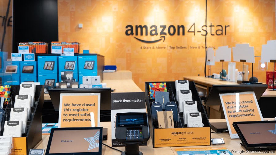 PHOTOS: Amazon 4-star store opens in Raleigh's Crabtree Valley Mall ...