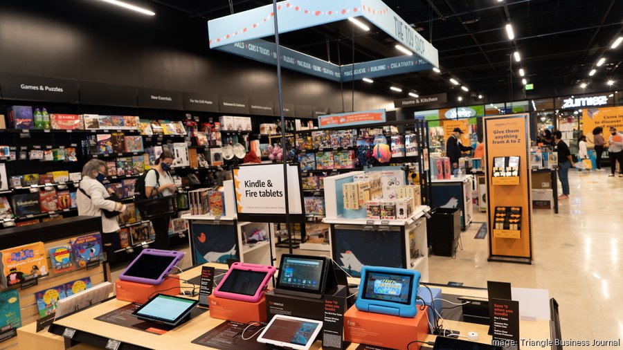 PHOTOS: Amazon 4-star store opens in Raleigh's Crabtree Valley Mall ...