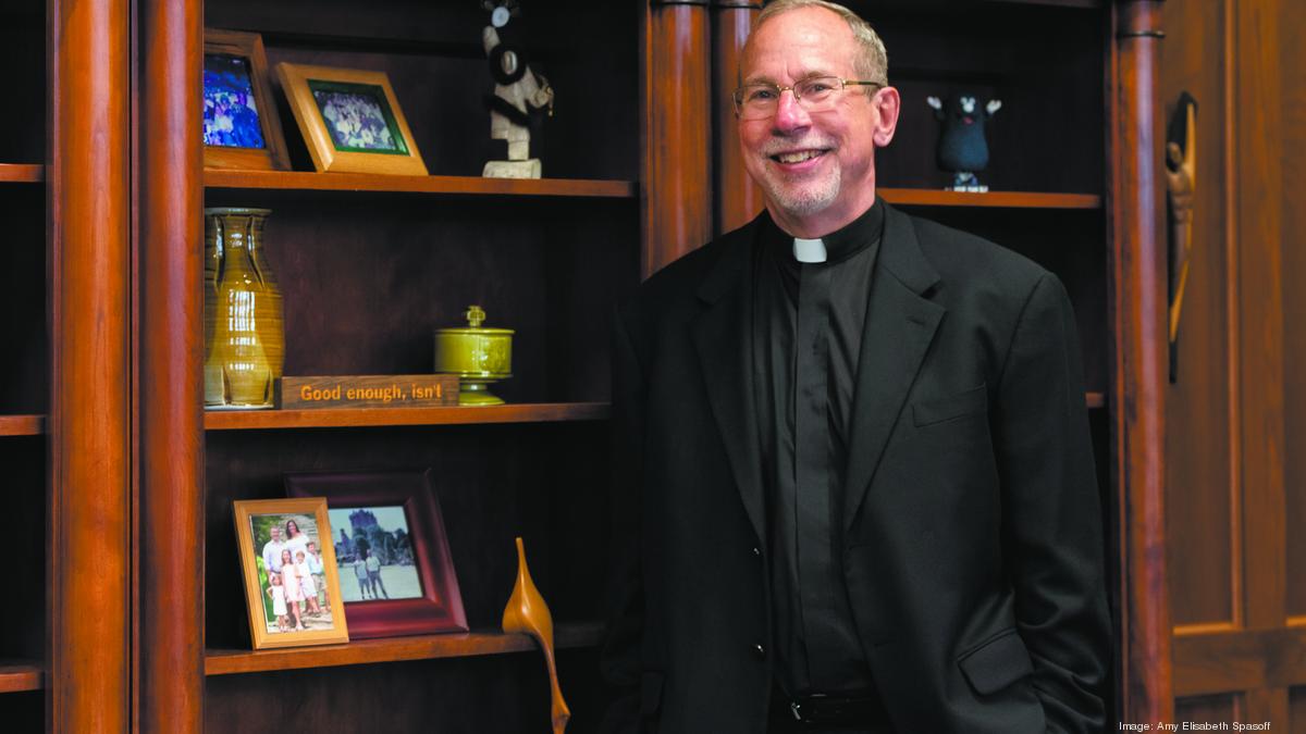 Father Michael Graham savors last year at Xavier - Cincinnati Business ...