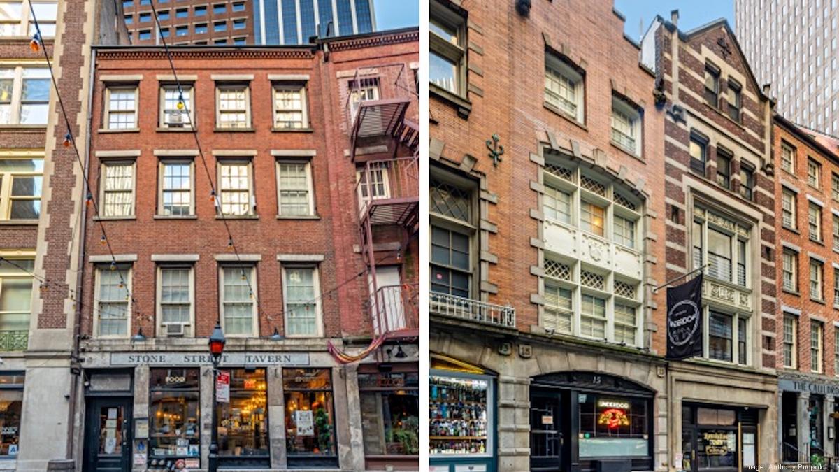 Mixed-use buildings in NY's Stone Street Historical District for sale ...