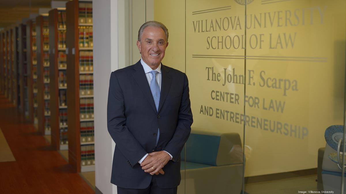 Villanova Law gets $15M donation from John Scarpa - Philadelphia ...