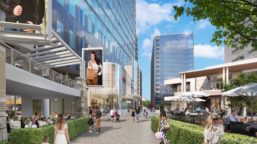 Grandscape office tower plans unveiled; size encompasses 1.5M-SF ...