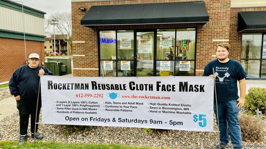 Buddy Michaelson of Rocketman Enterprise opens retail face mask store ...