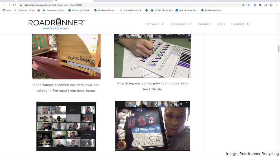 Here's how RoadRunner Recycling is engaging with its remote workers ...