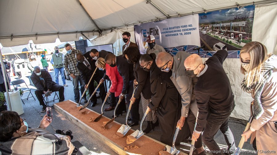 E-Fix Development Corp. breaks ground on commercial project on Beatties Ford Road in west ...