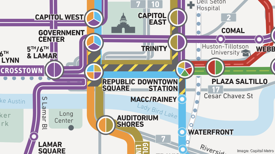 How Project Connect underground trains, Austin Convention Center ...