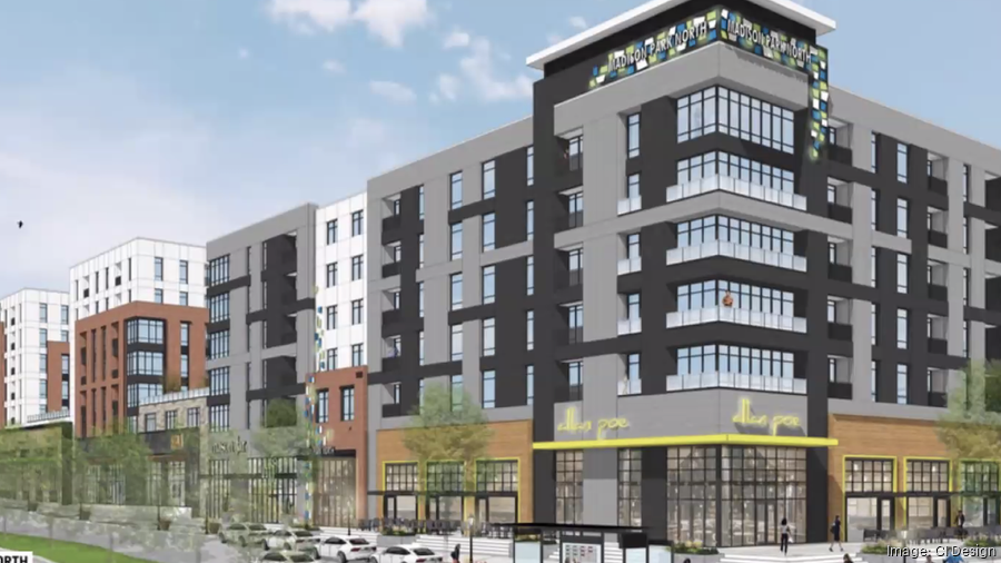 155 townhomes, over 400 apartments planned at Madison Park North in ...